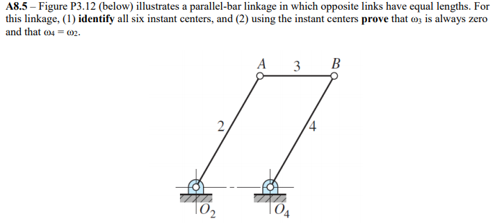 Solved A8.5 - Figure P3.12 (below) illustrates a | Chegg.com