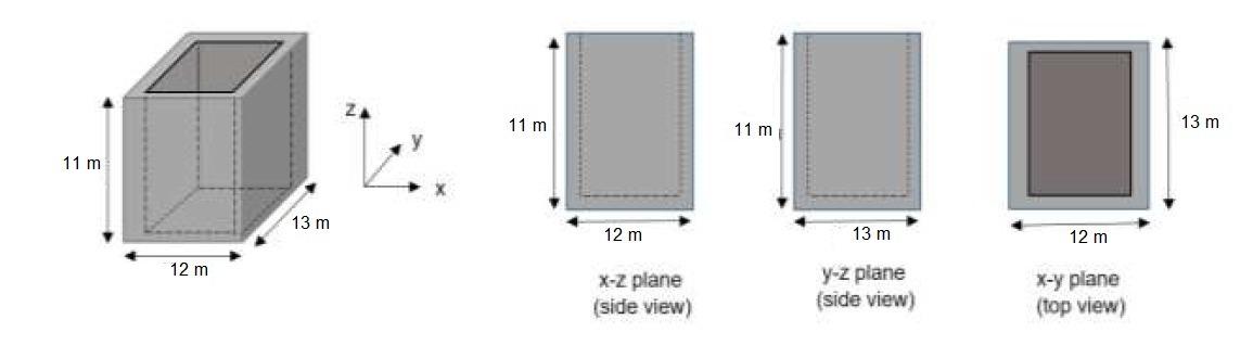 Solved Check the stability of concrete caisson given in the | Chegg.com
