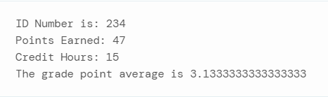 Solved 1. Create a class named that has fields for an ID | Chegg.com