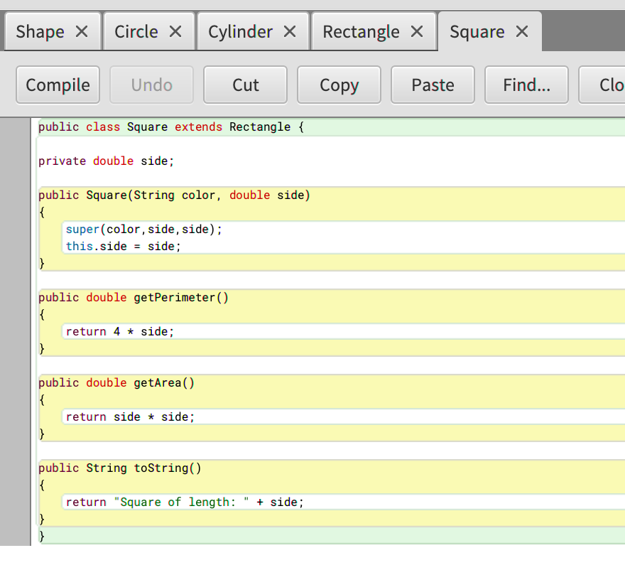 Solved Shape x Circle x Cylinder x Compile Undo Cut Copy | Chegg.com