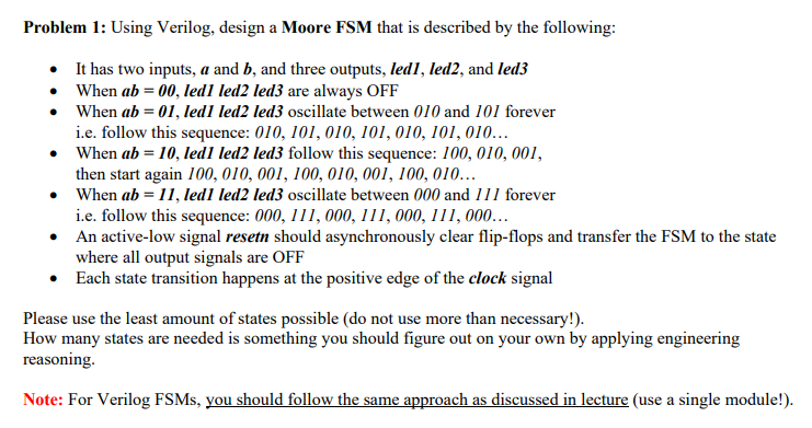 Solved How can I develop the state table for this one and | Chegg.com