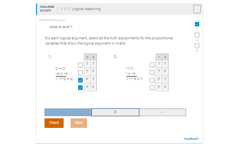 Solved CHALLENGE ACTIVITY 1.11.1: Logical reasoning. 38256 | Chegg.com