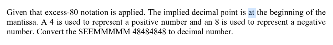 Solved Given that excess- 80 notation is applied. The | Chegg.com
