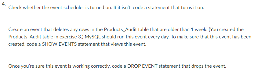 Solved **Please use MySQL Workbench and/or MySQL monitor to | Chegg.com