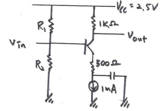 Solved The following amplification circuit has been | Chegg.com