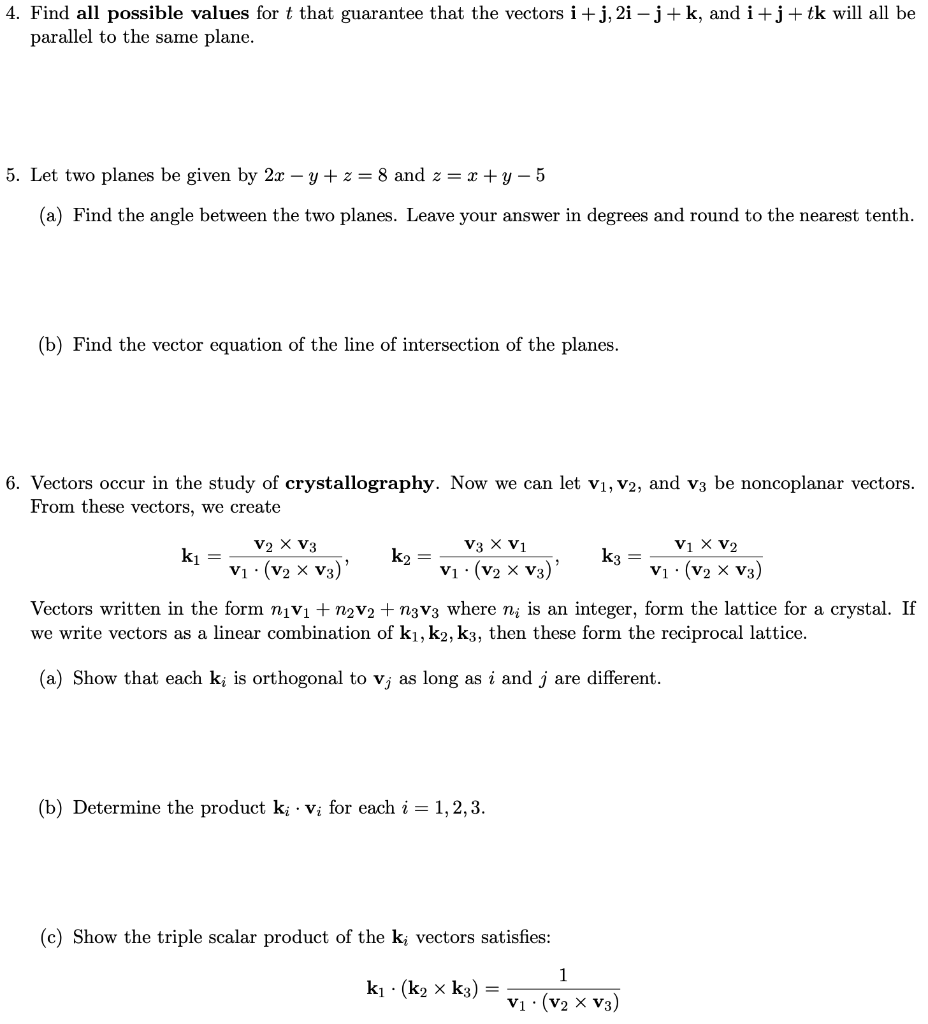 Solved Find all possible values for t that guarantee that | Chegg.com