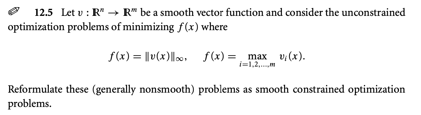 Solved 0 : a 12.5 Let v:R" → RM be a smooth vector function | Chegg.com