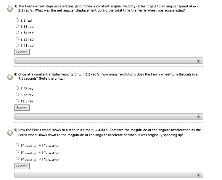 Solved Rotational Kinematics Limited Attempt Cluster Item | Chegg.com Solved Rotational Kinematics Limited Attempt Cluster Item | Chegg.com