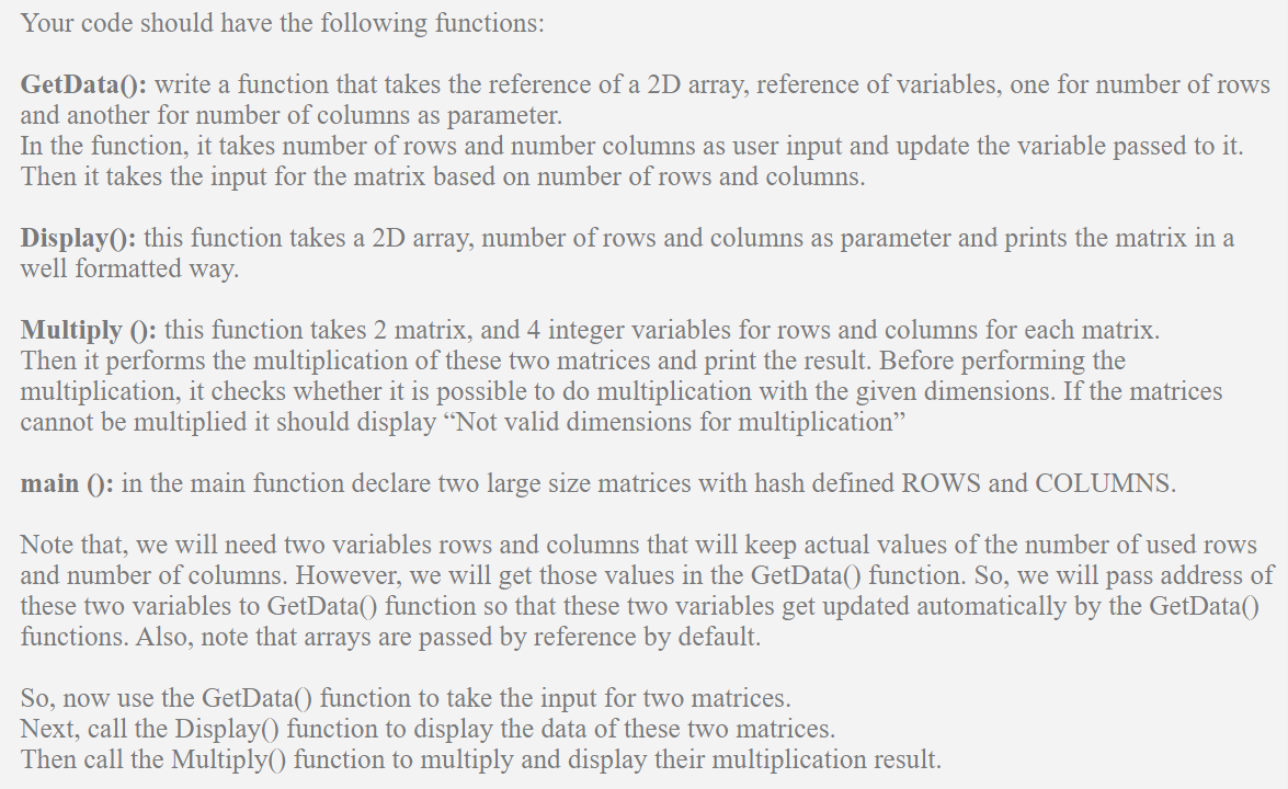 Solved Programming Language C Input And Output Has To Be 1750