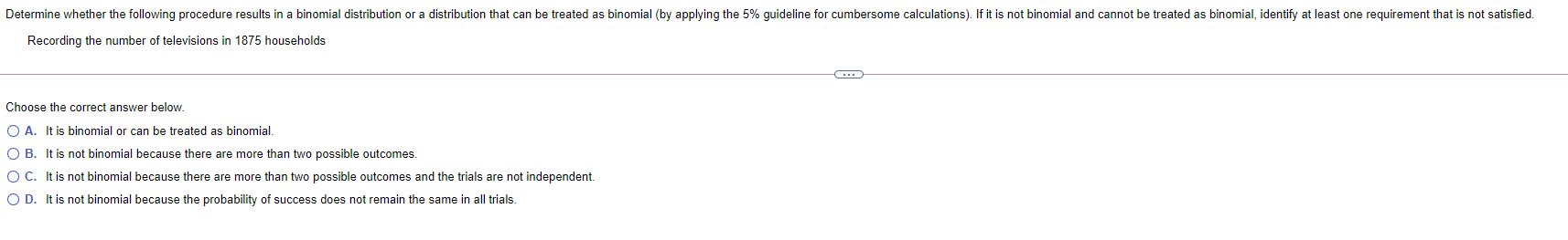 Solved Determine whether the following procedure results in | Chegg.com