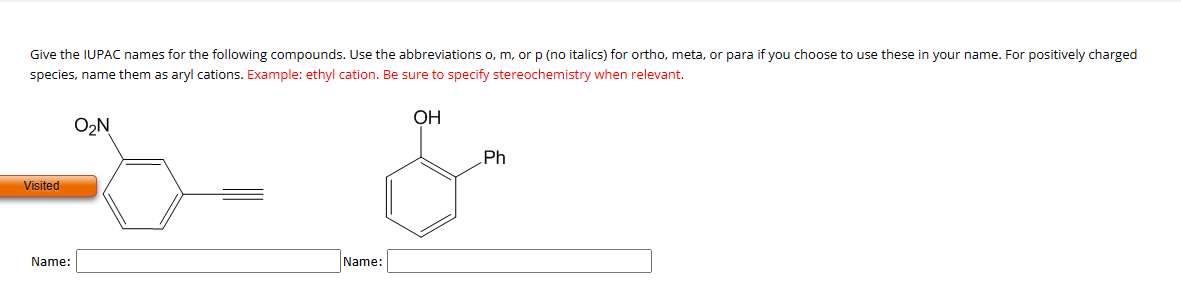 Solved Give the IUPAC names for the following compounds. Use | Chegg.com