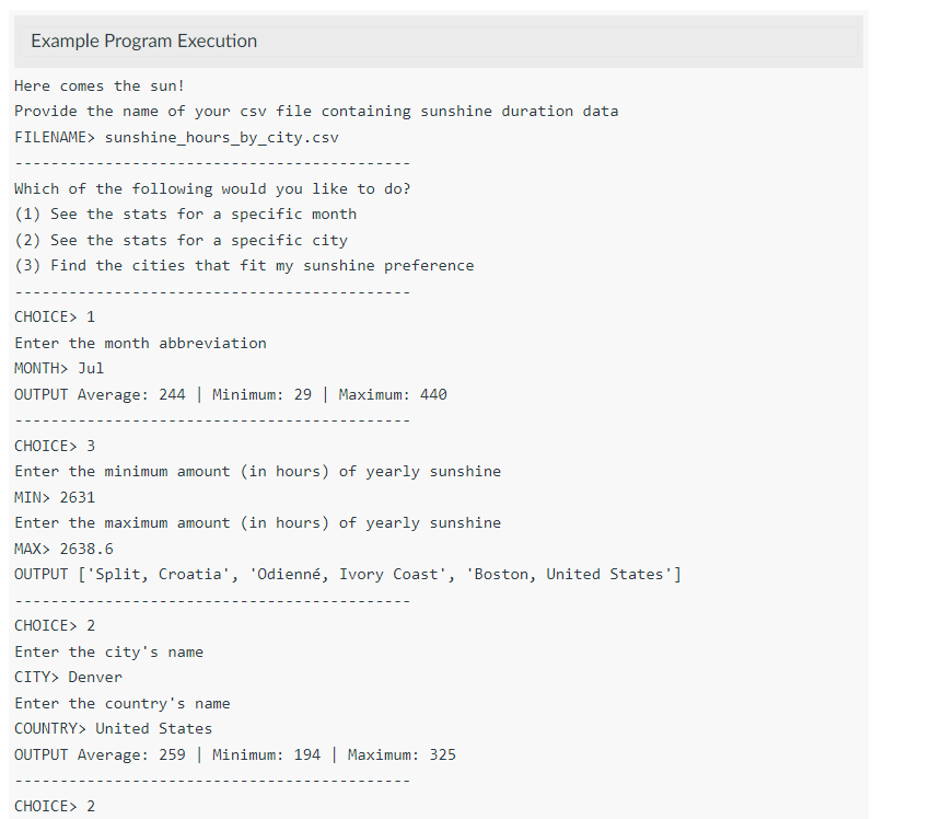 Step 1: Month based stats (4 points) Write a function | Chegg.com