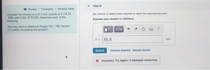 Solved Part B Review I Constants I Periodic Table Consider | Chegg.com