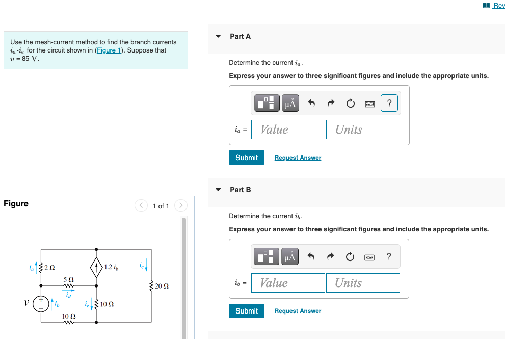 Solved Use the mesh-current method to find the | Chegg.com