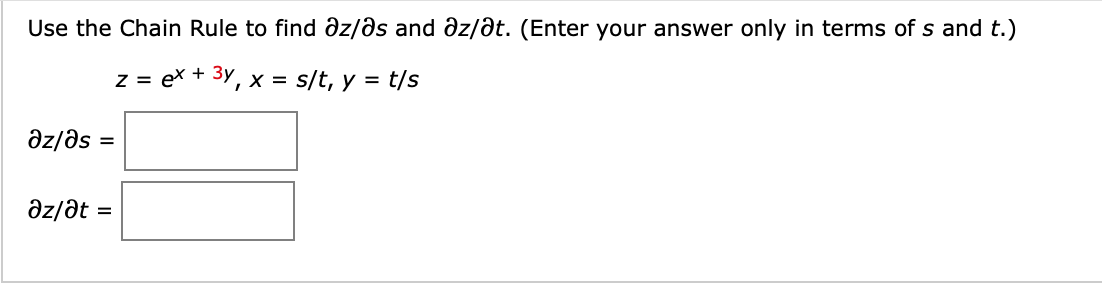 Solved Use the Chain Rule to find dz/dt. (Enter your answer | Chegg.com