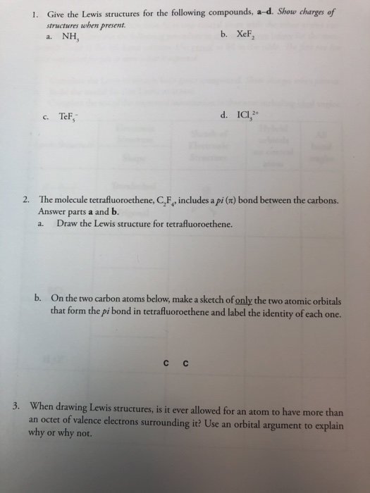 Why Does The Lewis Structure Of Xef4 Not Follow The Octet
