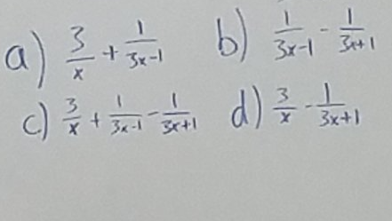 Solved dxd(ln[x3⋅33x+13x−1])x3+3x−11x3+3x−11−3x+11 b) | Chegg.com