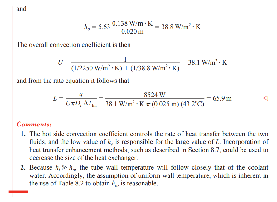 Solved A counterflow, concentric tube heat exchanger is used | Chegg.com