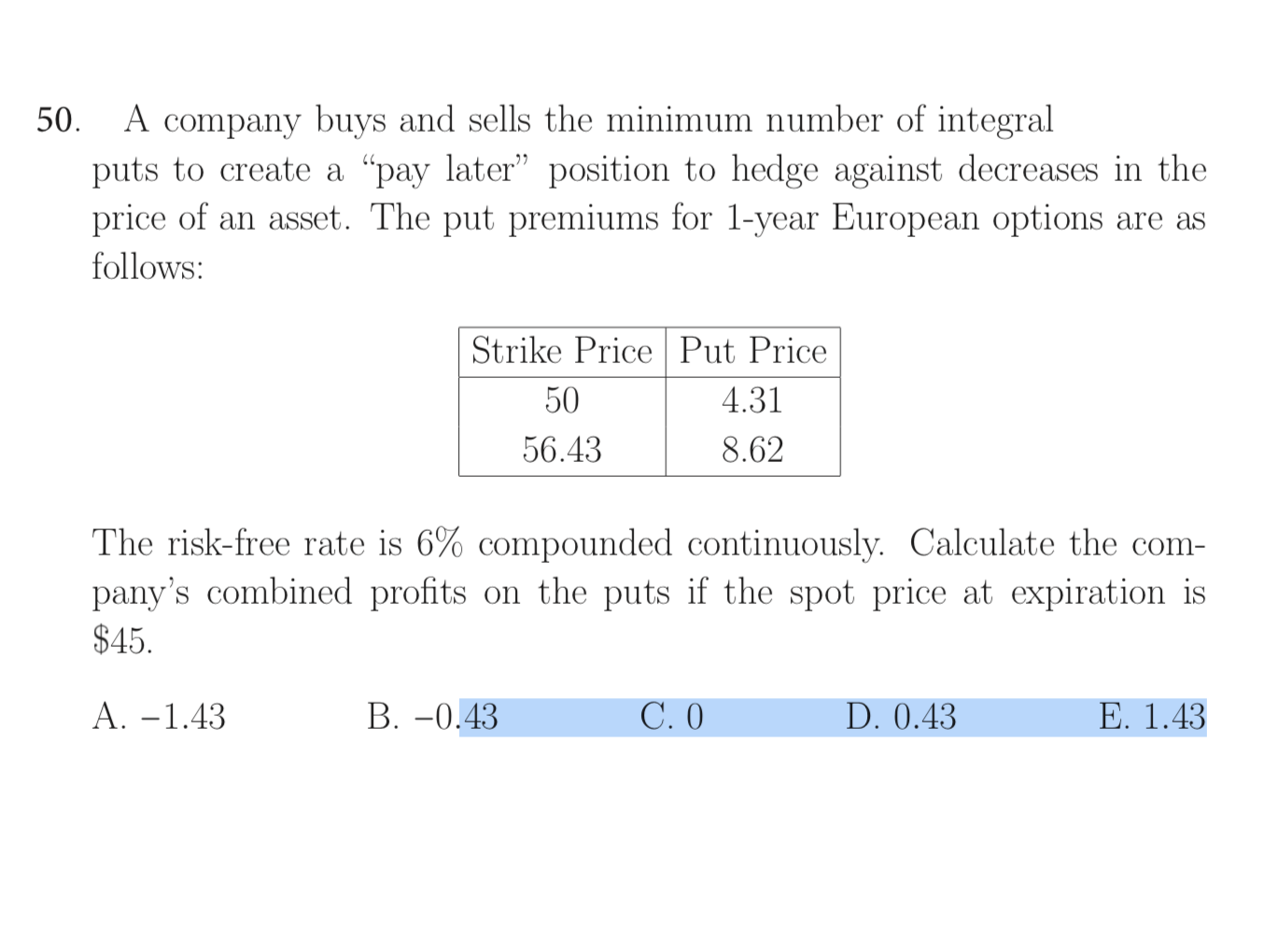 Solved A company buys and sells the minimum number of | Chegg.com