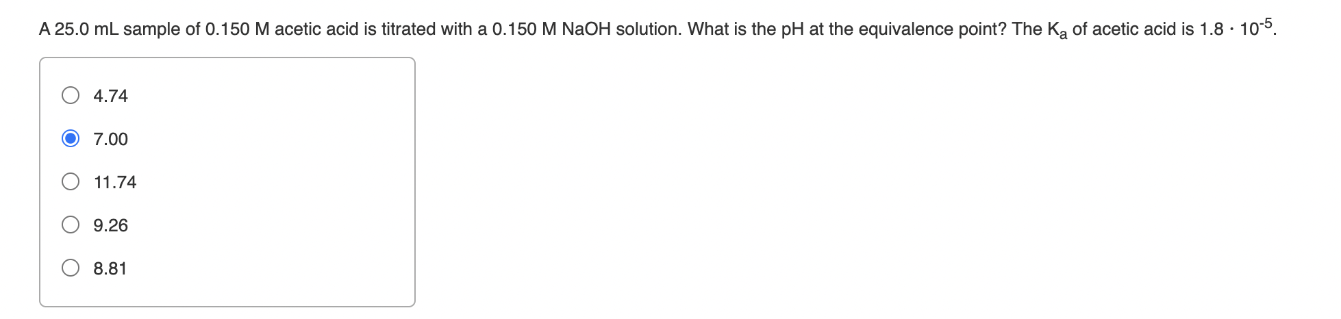 Solved A 25.0 mL sample of 0.150M acetic acid is titrated | Chegg.com