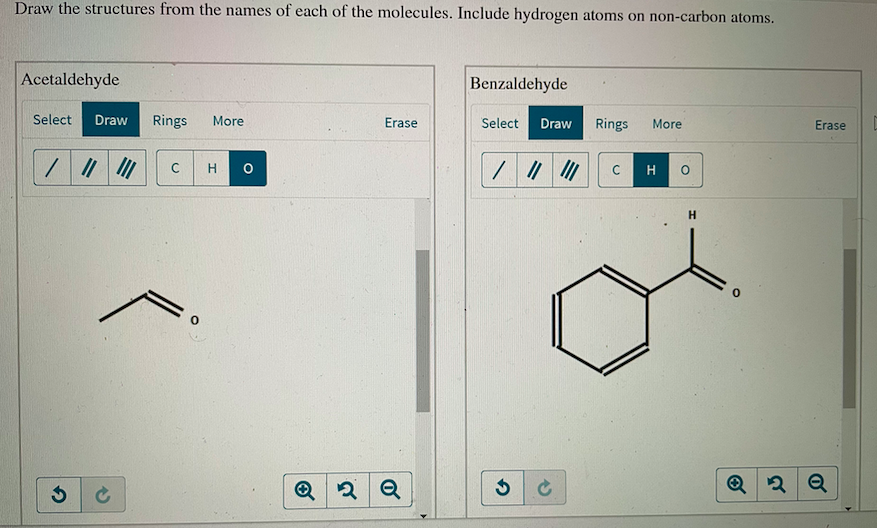 Solved Cyclopentanal 2-Ethylpentanal Select Draw Rings More | Chegg.com