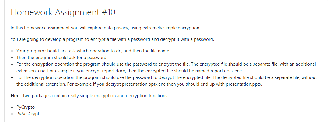 Solved Homework Assignment #10 In this homework assignment | Chegg.com