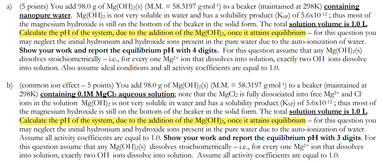Solved Hi, please help me with 2 analytical chemistry | Chegg.com