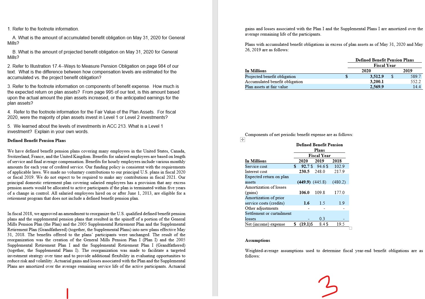 Solved 1. Refer to the footnote information. gains and | Chegg.com