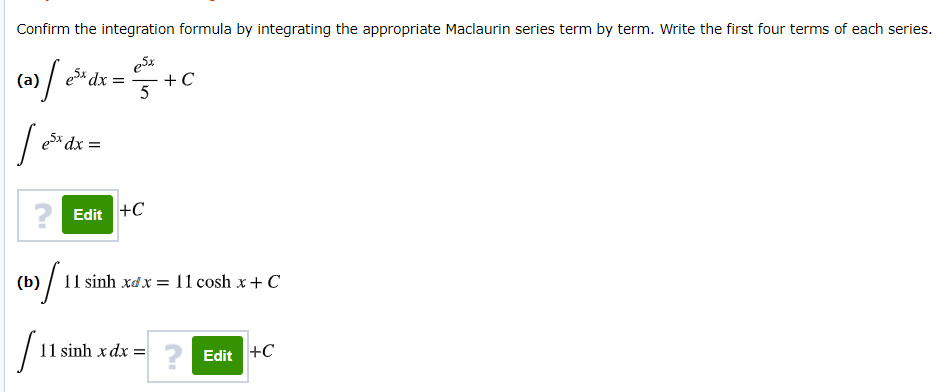 Solved Confirm the integration formula by integrating the | Chegg.com