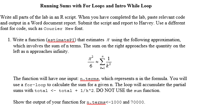 Solved #1 estimatePI