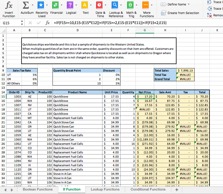Solved I don't know what I am doing wrong with the IF | Chegg.com