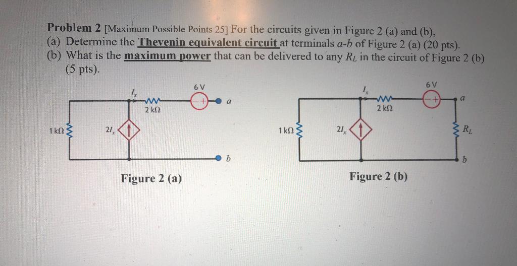 Solved Problem 2 [Maximum Possible Points 25] For the | Chegg.com