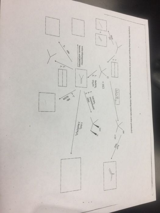 Solved complete the following diagram with what is required | Chegg.com