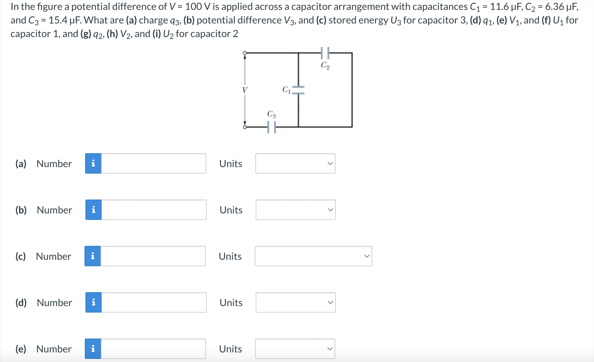 Solved In the figure a potential difference of V=100 V is | Chegg.com