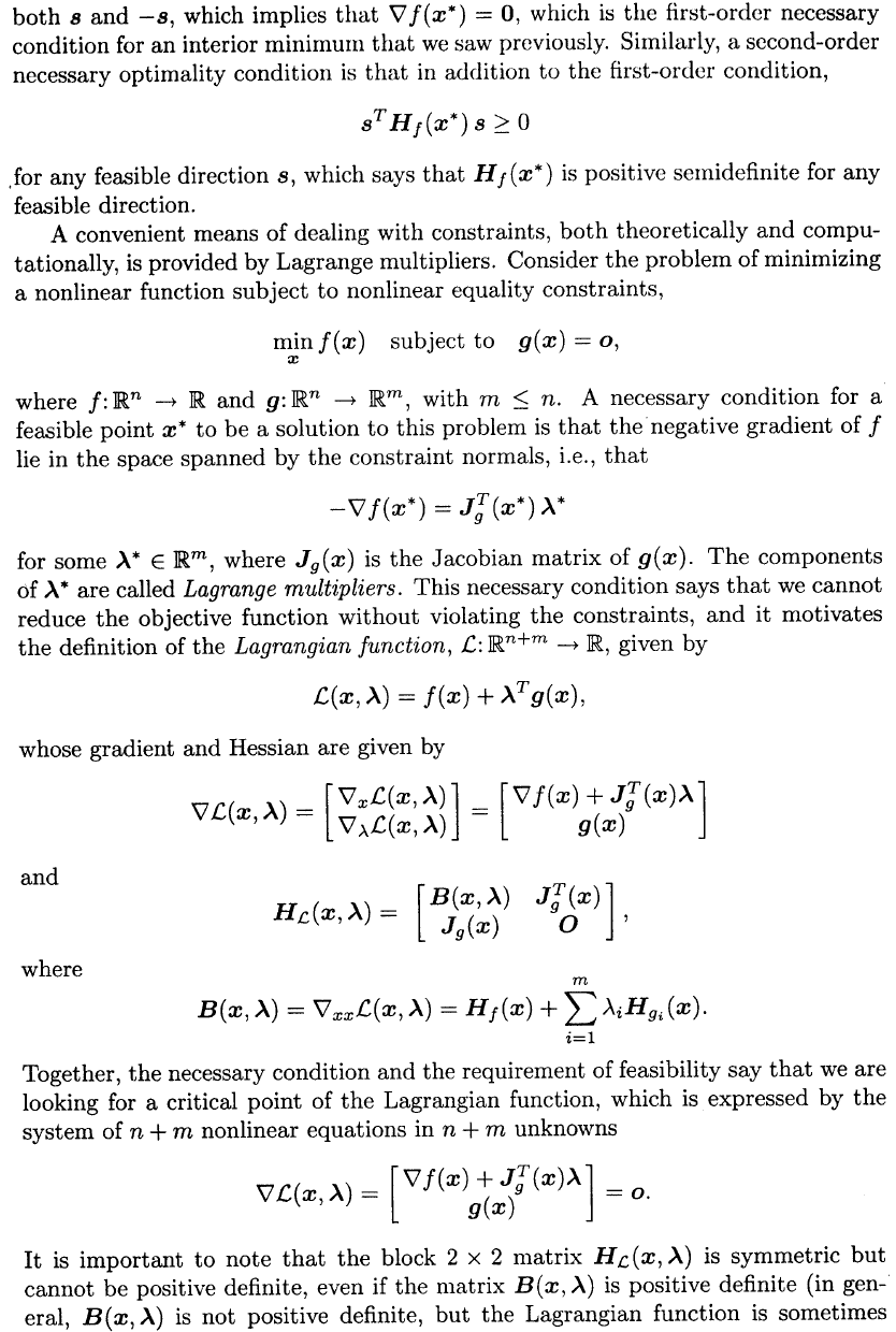 Solved 614 Prove That The Block 2x2 Hessian Matrix Of The