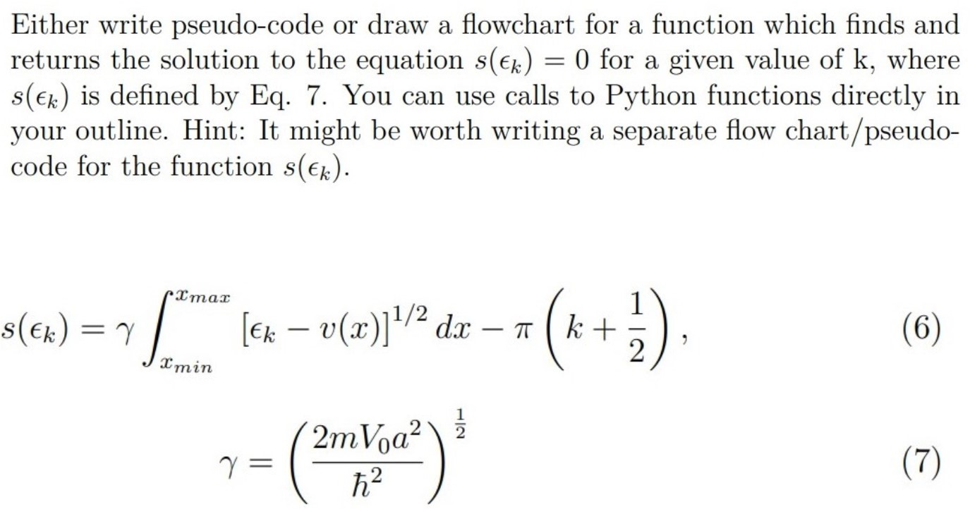 Either write pseudo-code or draw a flowchart for a | Chegg.com