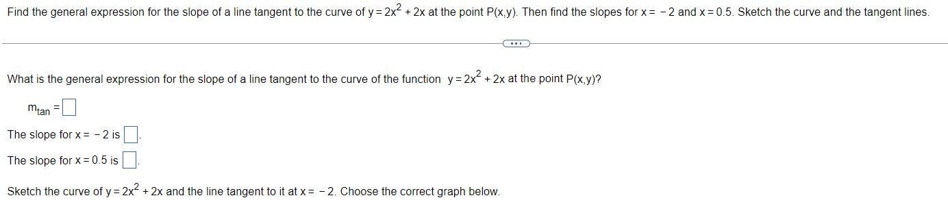 Solved Find the general expression for the slope of a line | Chegg.com