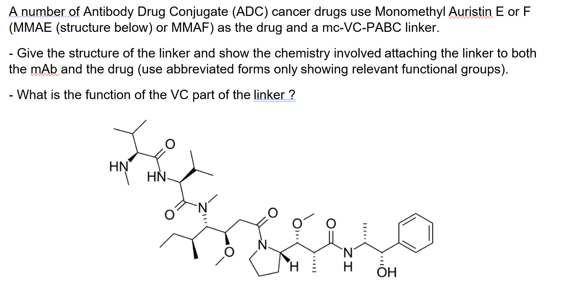 Solved A number of Antibody Drug Conjugate (ADC) cancer | Chegg.com