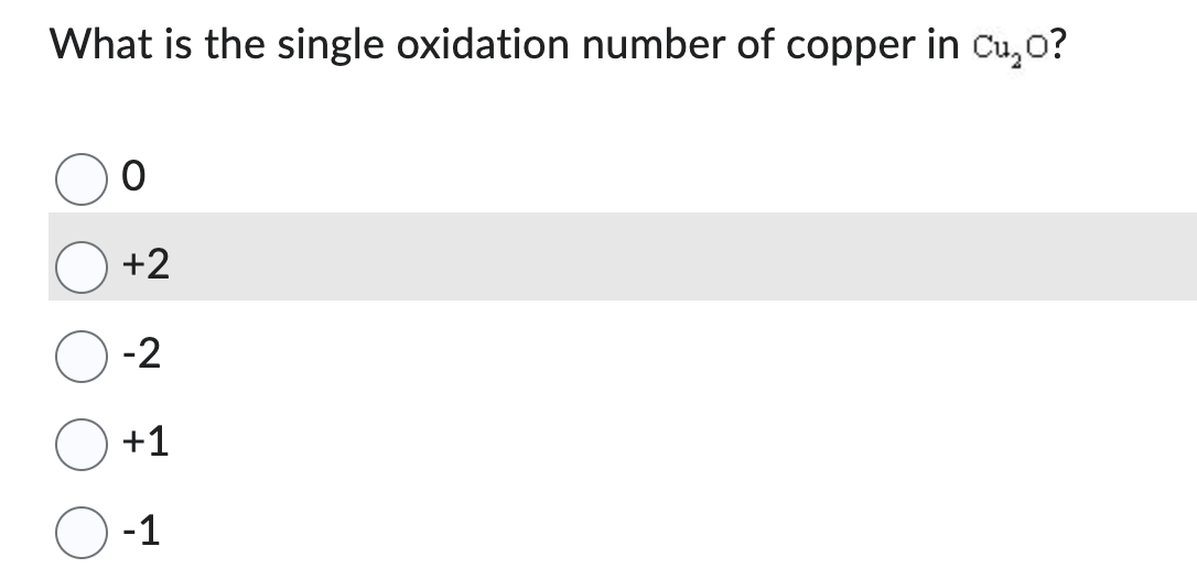 Solved code class="asciimath">What is the single oxidation | Chegg.com