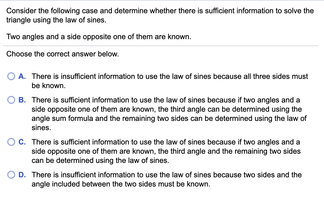 Solved Consider the following case and determine whether | Chegg.com