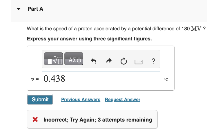 Solved What is the speed of a proton accelerated by a | Chegg.com