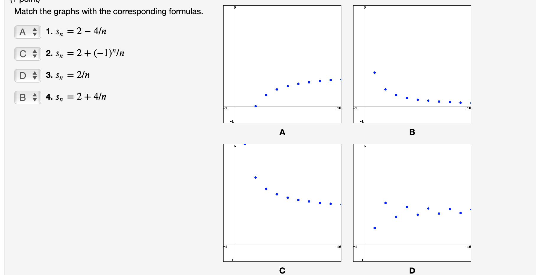 Solved a1,a2,a3,a4,… where the an are real numbers. | Chegg.com