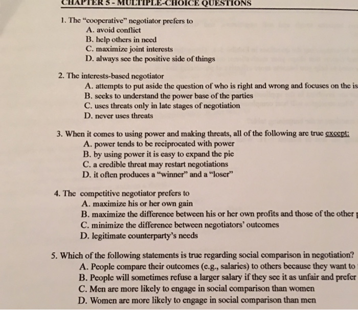 Solved CHAPTERS-MULTIPLE-CHOICE QUESTIONS 1. The | Chegg.com