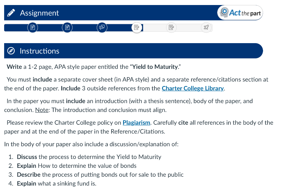 Solved Assignment Act the part 0 Po Instructions Write a 1-2 | Chegg.com