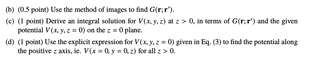 4. Method of Green's function: The semi-infinite | Chegg.com
