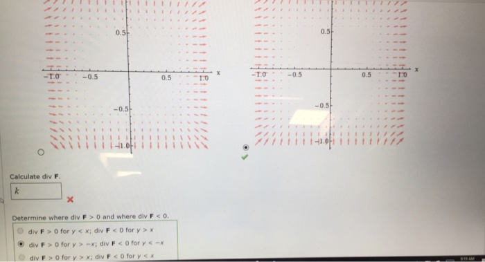Solved Plot the vector field F(x,y)= | Chegg.com