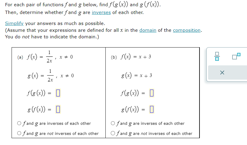 Solved Consider The Function F X 2−x 3 For The Domain