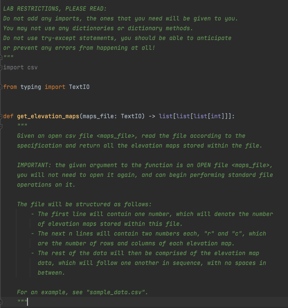 Solved LAB RESTRICTIONS, PLEASE READ: Do not add any | Chegg.com