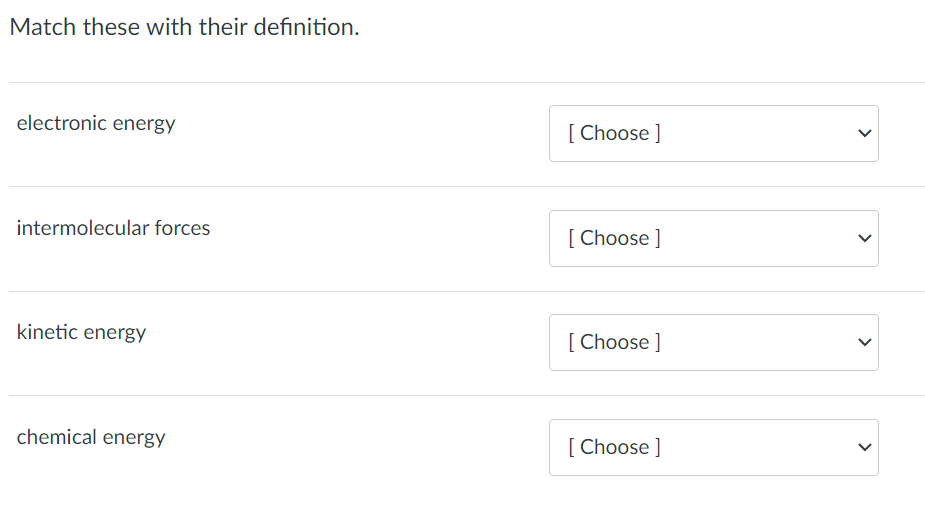 Solved Match these with their definition.electronic | Chegg.com