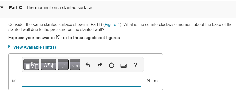 Solved 4 of 4Part B - The force on a slanted surface Now | Chegg.com